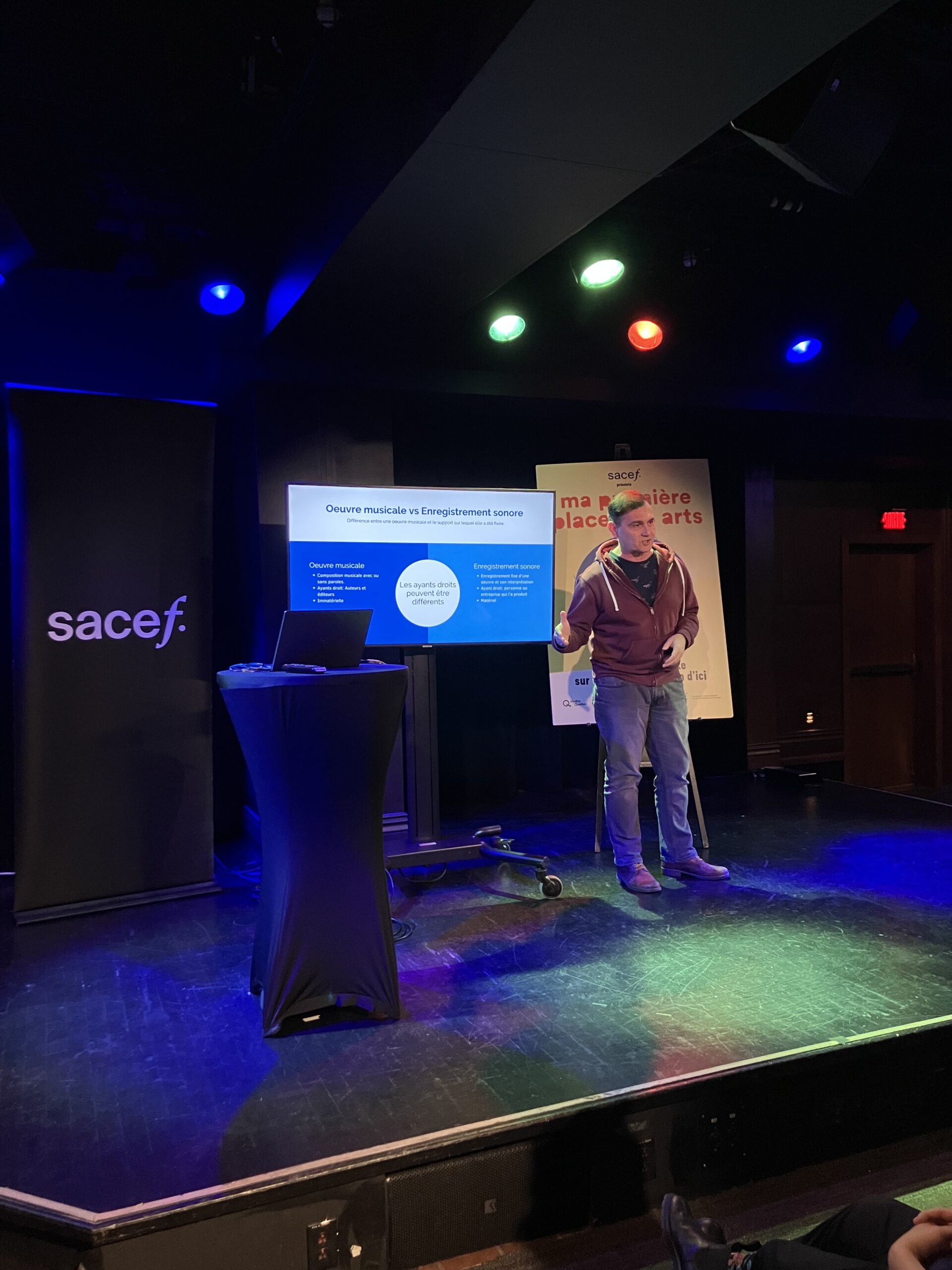 L’APEM a présenté un atelier aux participant·e·s de Ma première Place des Arts - APEM